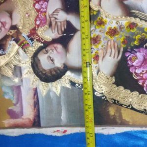 Art | Peruvian Painting In Oil On Canvas Virgin Of Milk Cusco Culture ...